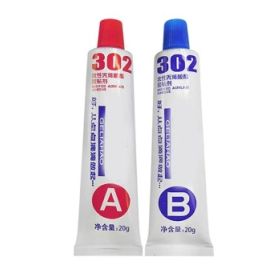 EPOXY STEEL HIGH TEMP SYRINGE 20g METAL REPAIR AB GLUE WATERPROOF by ...