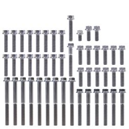 KTM HUQ TE EXC TITANIUM ENGINE BOLT KIT, KIT SIZE 48 BOLTS !!! MADE TO ...