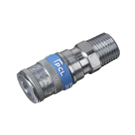 1/2" BSPT PCL MALE AIR FITTING CONNECTOR WORKSHOP AIRLINE AC73