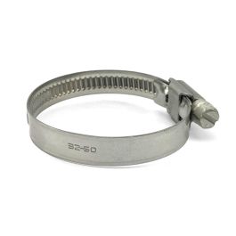 JUBILEE HOSE PIPE CLIP 32 - 50mm STAINLESS STEEL by Factory Image ...