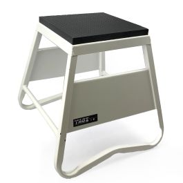 HEAVY DUTY STEEL BOX STAND MX, MEDIUM / 380mm HIGH MX STAND, WHITE by ...