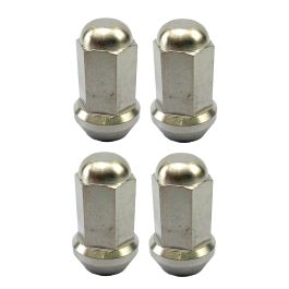 TITANIUM GR5 LUG NUT M10X1.25, BEVELED NUT / PACK OF 4 / QUAD TRAILER ...