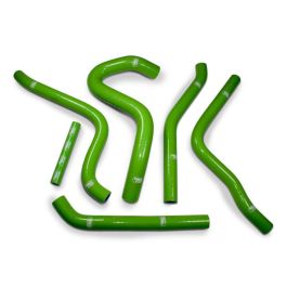 COOLANT HOSE 6 PIECE KIT GREEN 92-93 KAWASAKI 250 KX SAMCO SPORT KAW-75 ...