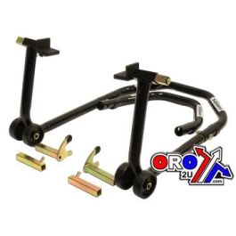 STAND UNIVERSAL BLACK, REAR ROAD BIKE PIT STAND by Sifam – Black | ORO2U