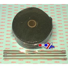 50mm EXHAUST WRAP 10M, Manifold Downpipe High temperature Tape, BTE100N ...