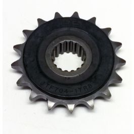 FRONT SPROCKET JTF704.17RB JT, OE Rubber Cushioned