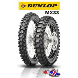 80/100-12 41M TT GEOMAX MX33 DUNLOP, 636107