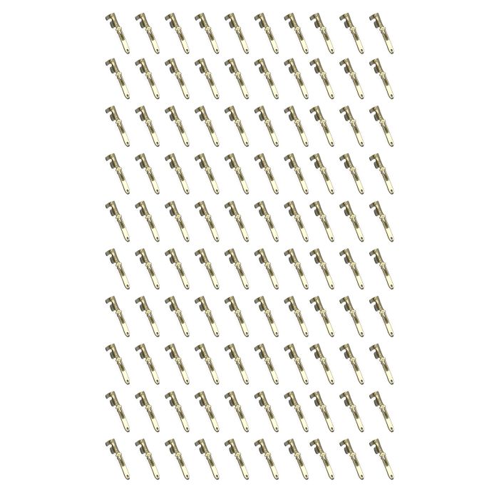 TERMINAL SPADE PIN MALE PACK OF 50 by Factory Image Racing | ORO2U