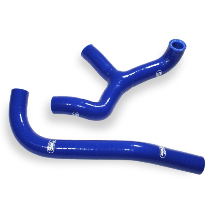 COOLANT HOSE 2 PIECE KIT BLUE 09-15 KTM 65 SX 'Y' RACE DESIGN SAMCO ...