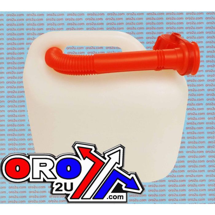 5L FUEL CAN WITH SPOUT CLEAR HUN5-NATST JERRY CAN, 5L | ORO2U