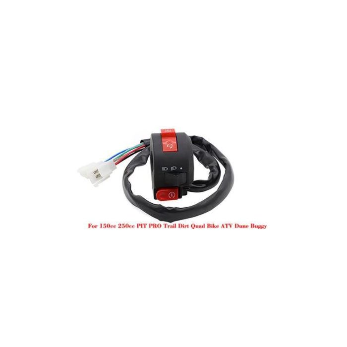 High Low Lighting + Start Stop Kill Switch LH Controls Polaris Can-Am ...