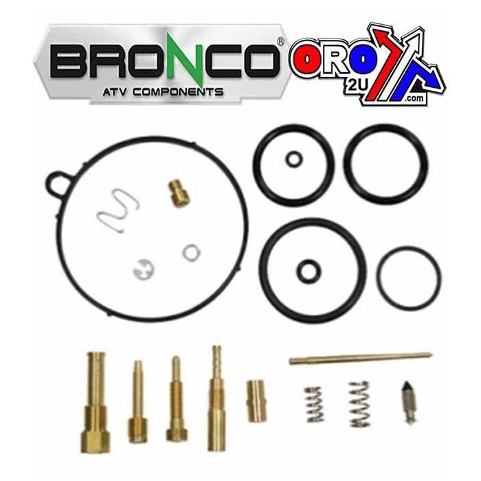 CARBURETOR REBUILD KIT TRX 90, BRONCO AU-07444 HONDA ATV