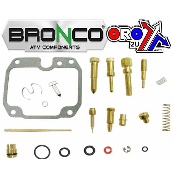 CARBURETOR REBUILD KIT KLF 250, BRONCO AU-07474 KAWASAKI ATV by Bronco ...