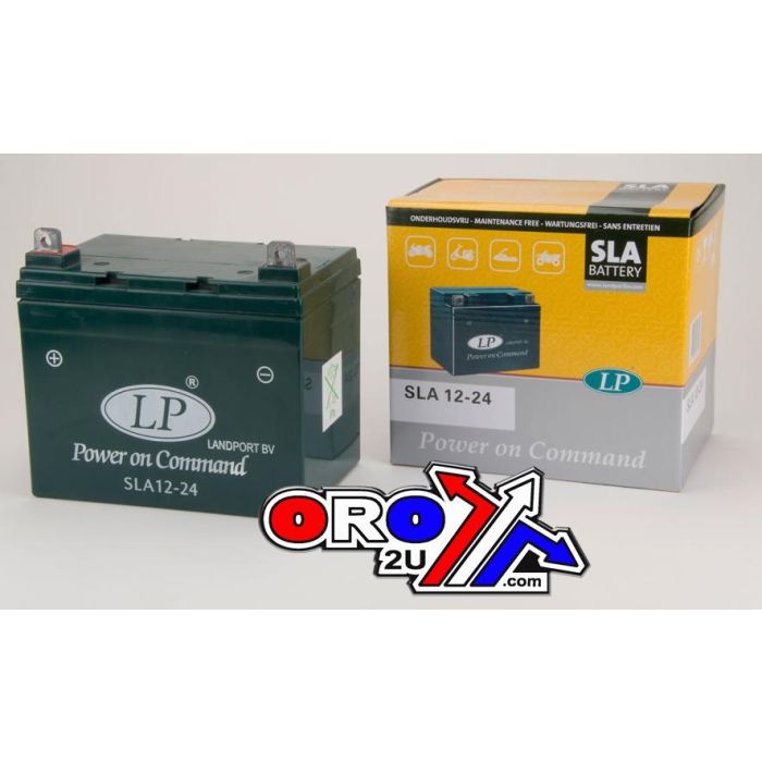 BATTERY SLA 12-24 SEALED, 12V 24Ah. MB SLA 12-24, SLA12-24 by Landport ...