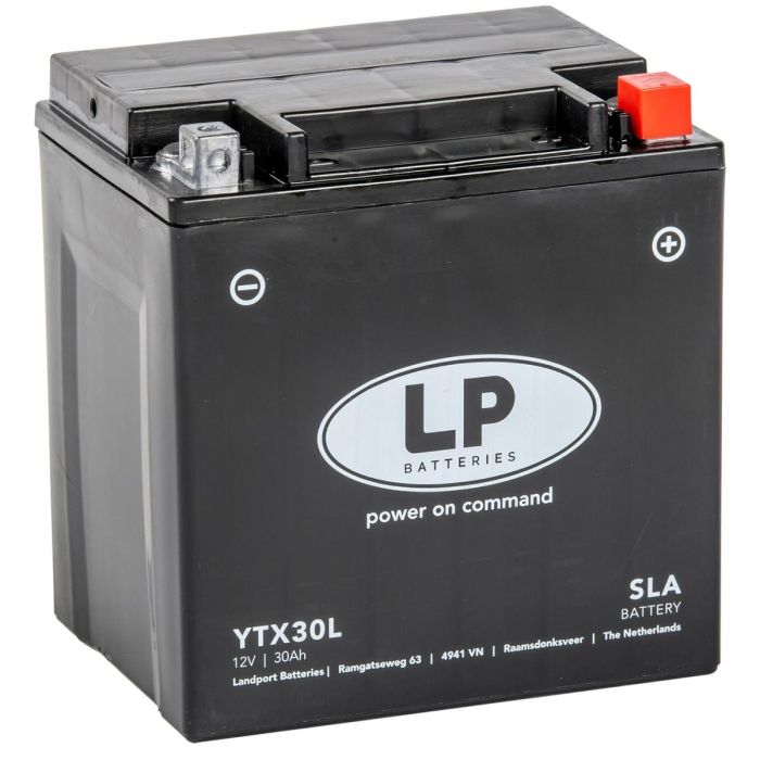 BATTERY LTX30L 12V SEALED, LANDPORT HARLEY-DAVIDSON, MB YTX30L, MS ...