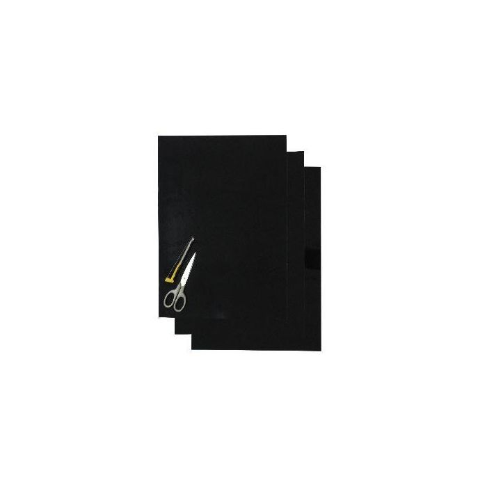 PK/3 THICK BACKING SHEETS, BLACK BLACKBIRD 5051/20, 47x33cm PER SHEET ...