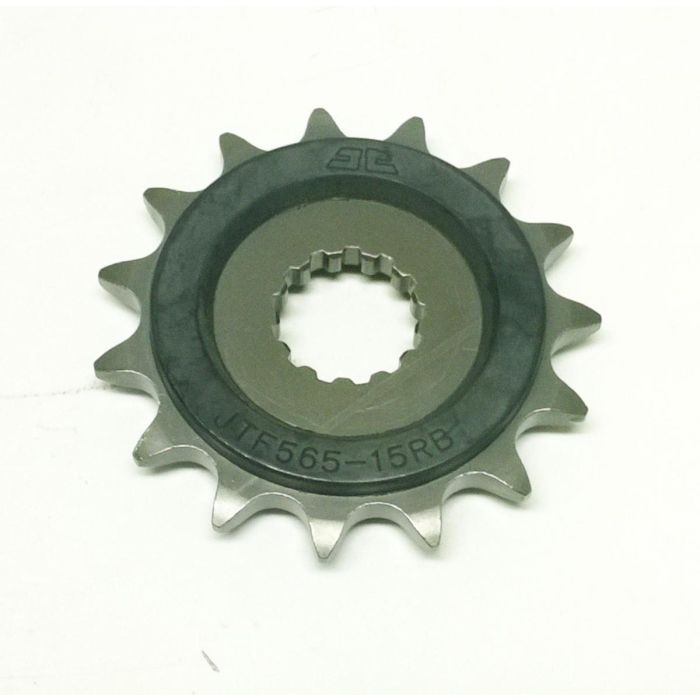FRONT SPROCKET JTF565.15RB JT, OE Rubber Cushioned, SF565-15