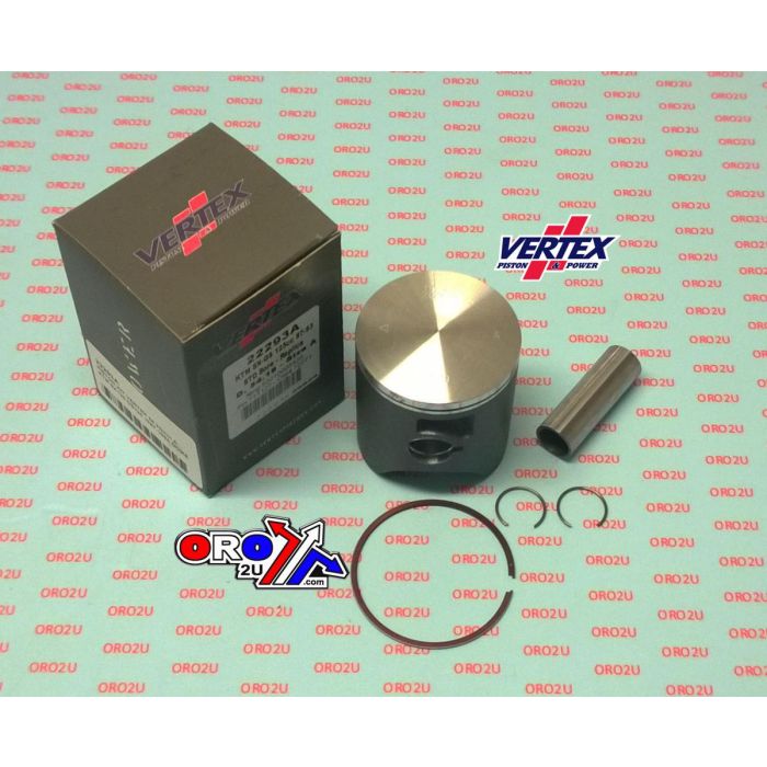 PISTON KIT VERTEX 54.25 B KTM SX/GS 125 87-93 DOME, VERTEX 22293B by ...