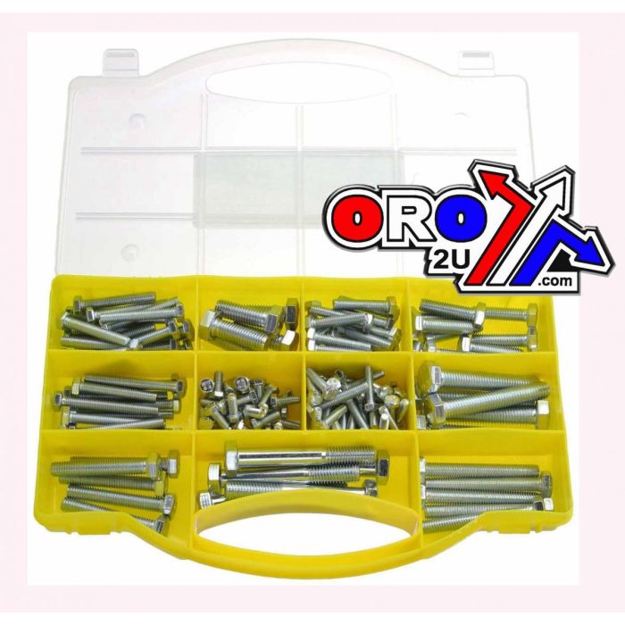 HEX BOLT PACK 145pcs